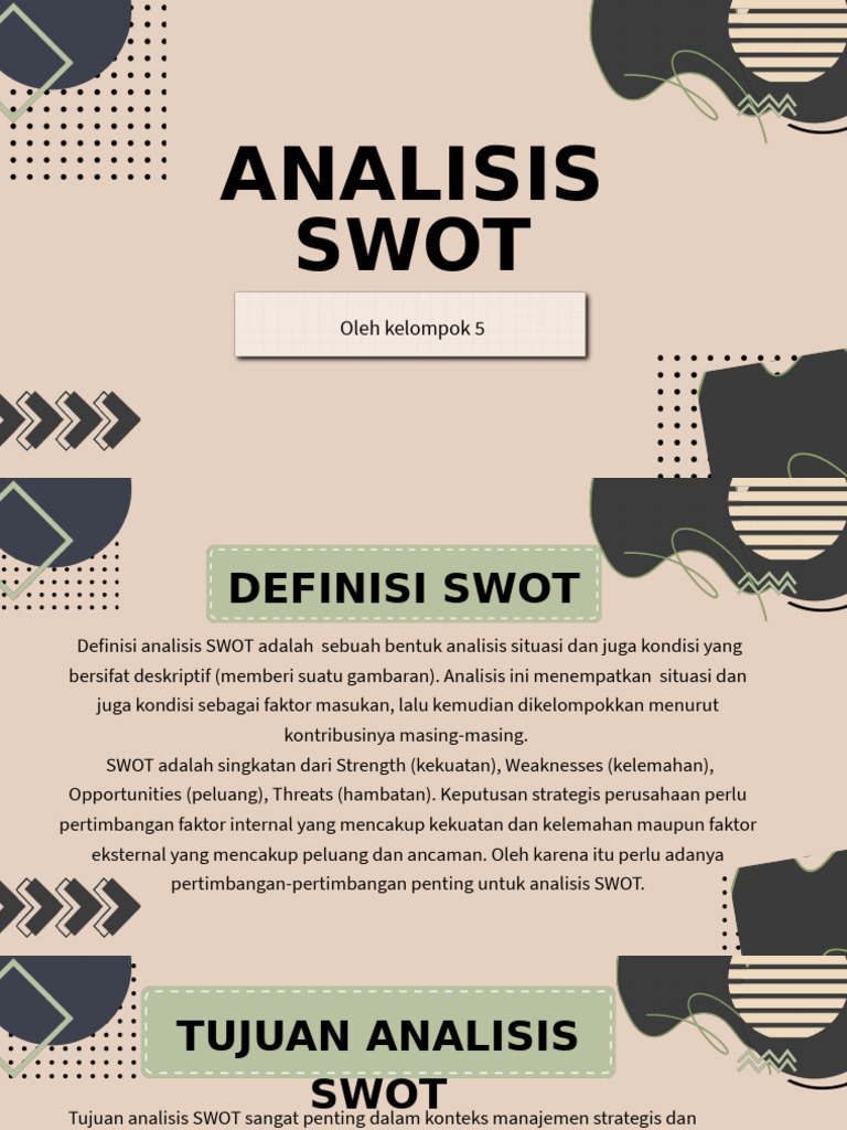 Analisis Swot | PDF