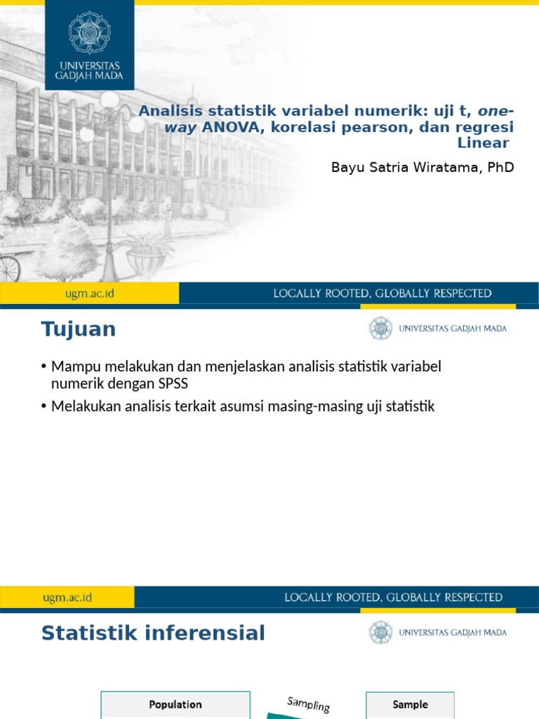 Analisis Statistik Variabel Numerik | PDF