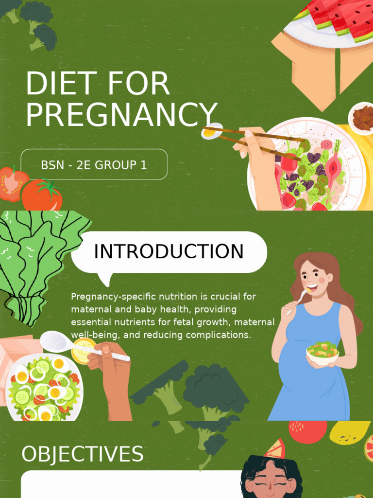 Diet For Pregnant G1 - 2e | PDF | Pregnancy | Nutrition