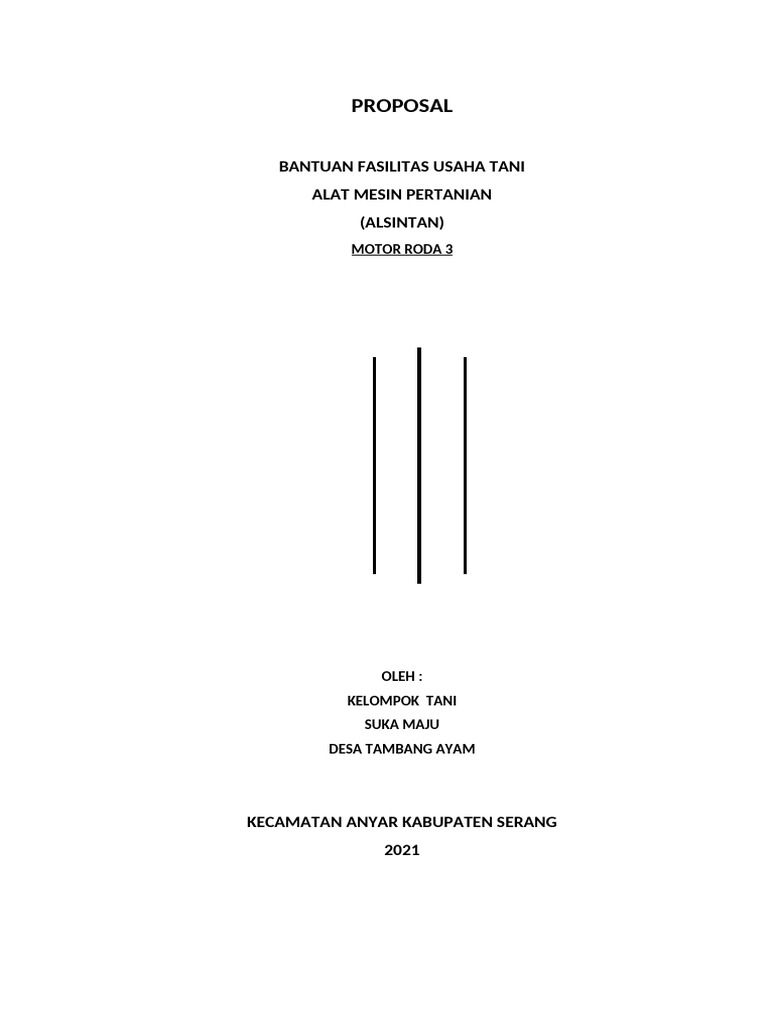 PROPOSAl Roda 3 | PDF