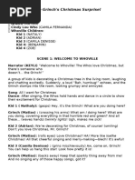 Script How The Grinch Stole Christmas | PDF | Dr. Seuss