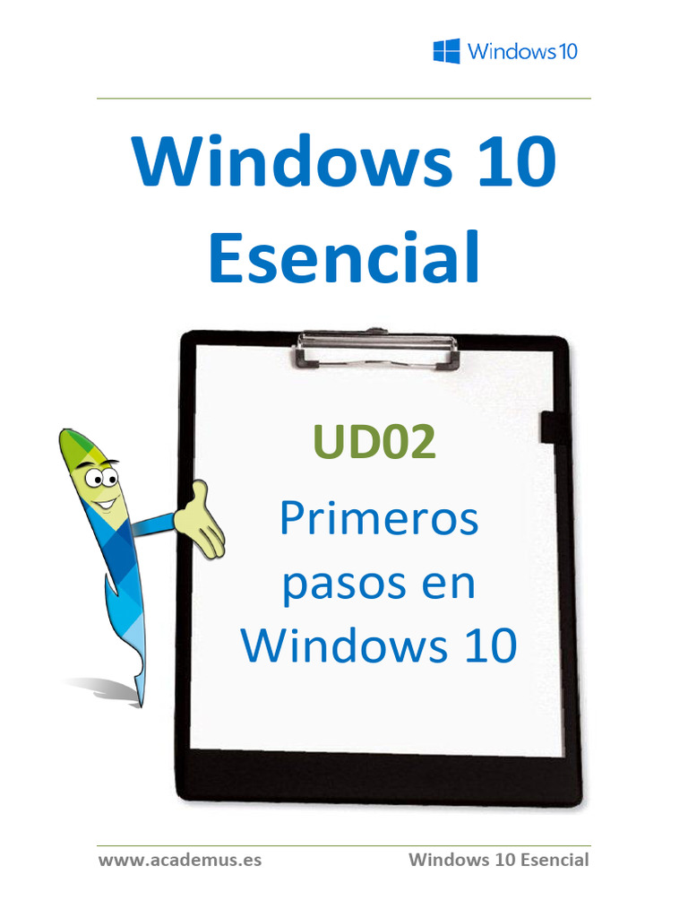 02 Primeros Pasos en Windows 10 | PDF | Microsoft Windows | Informática 02 Primeros Pasos en Windows 10 | PDF | Microsoft Windows | Informática