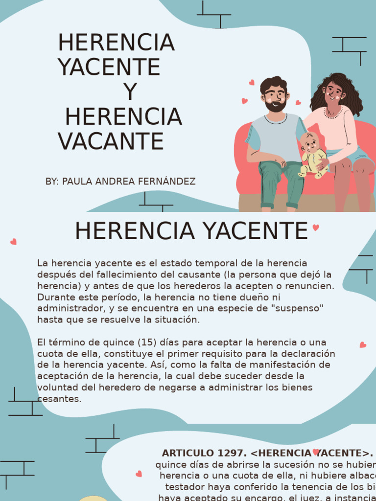 HERENCIAS | PDF | Herencia | Justicia