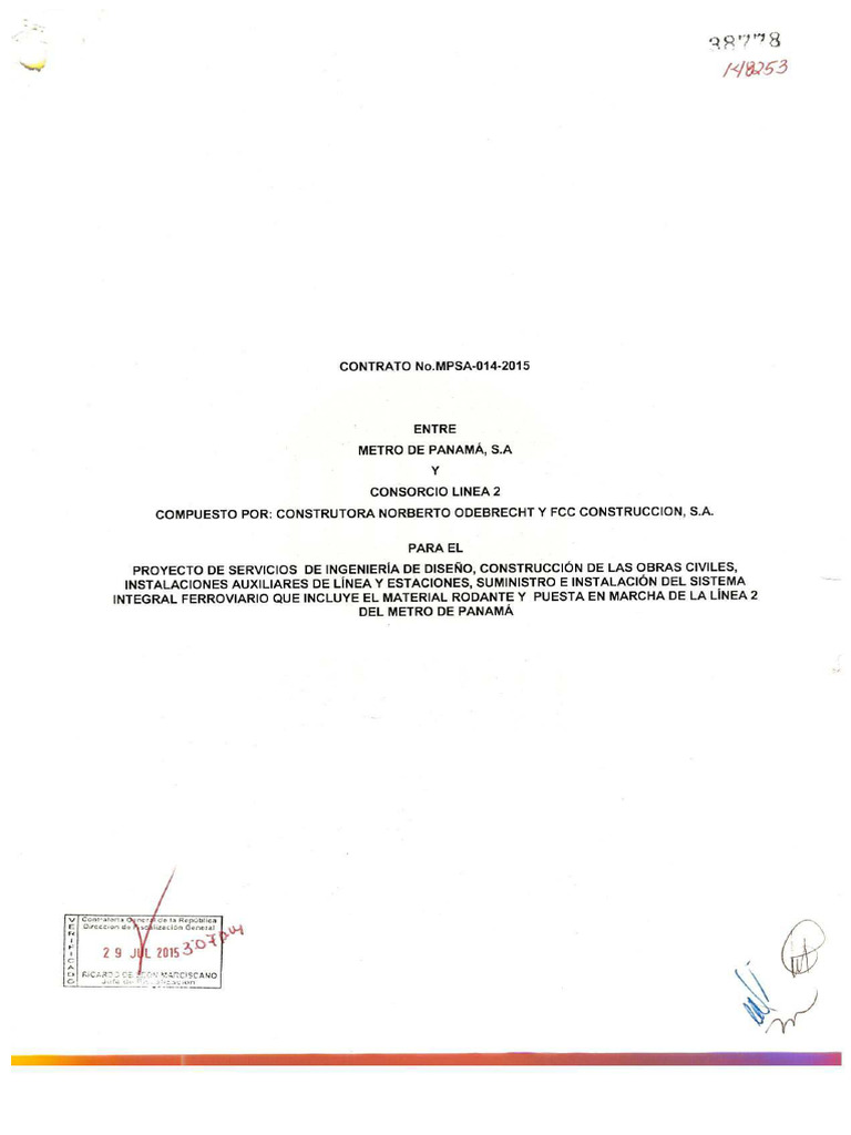 Contrato Mpsa 014 2015 Optimize | PDF