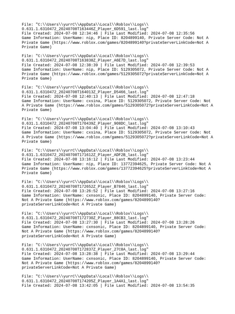 Log Content | PDF | User (Computing) | Information Technology Management
