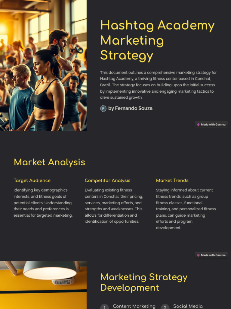 Hashtag Academy Marketing Strategy | PDF | Marketing | Marketing Strategy