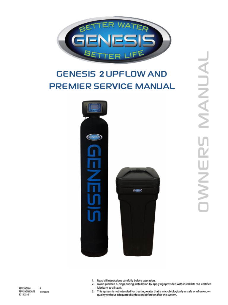 Genesis 2 Upflow Premier Manual 1-6-21 | PDF