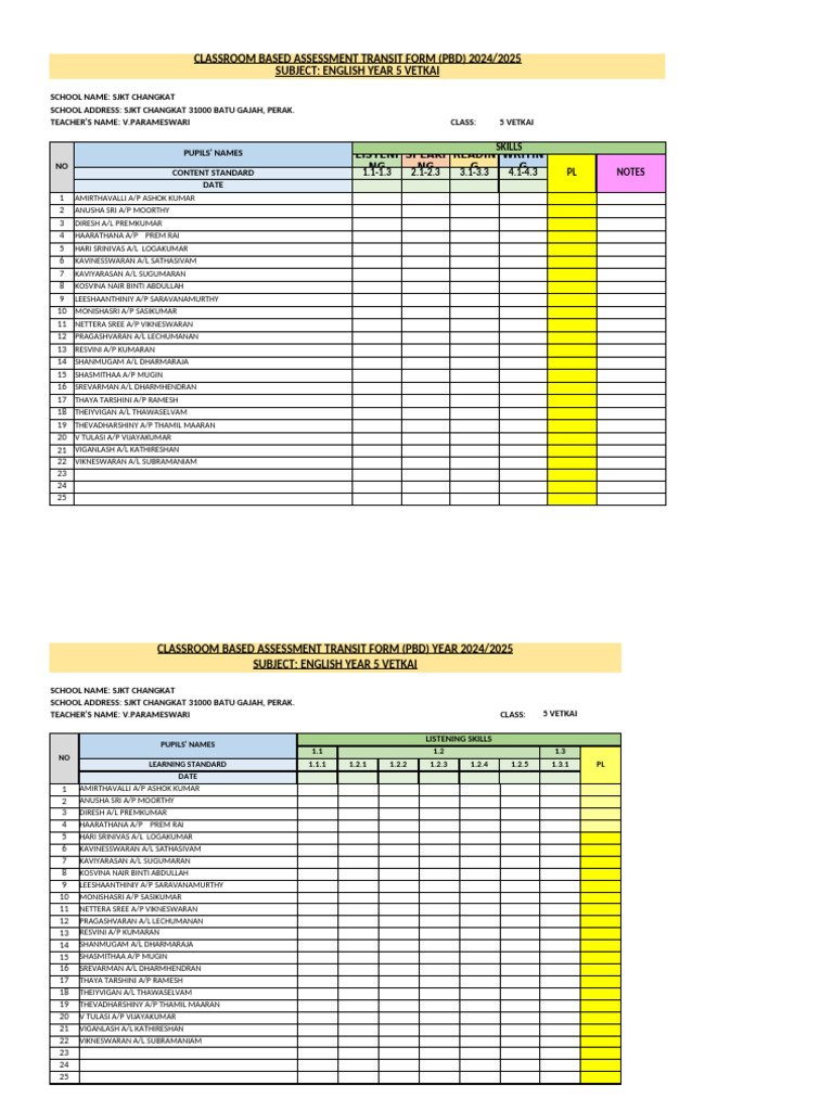 TRANSIT FORM 5 | PDF