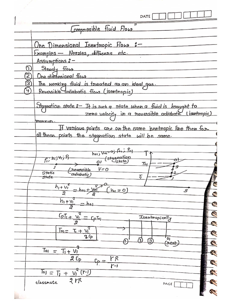 Compressible Flow | PDF