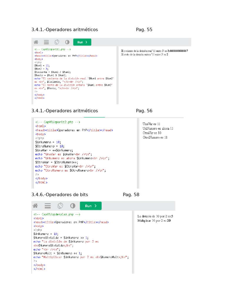 Operadores y Estructuras de Control | PDF | Informática | Tecnología