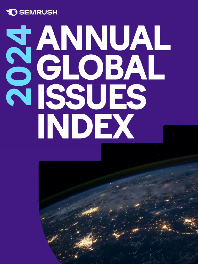 2024 Global Issues Index Insights | PDF | Mental Health | Public Health