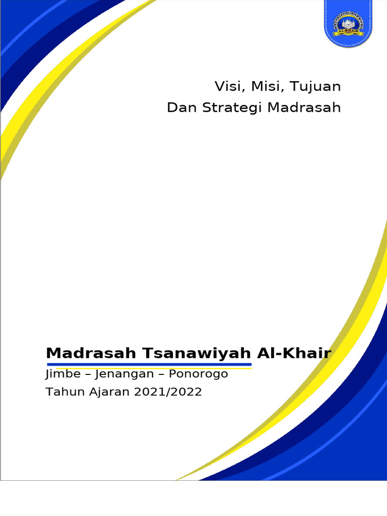 Cover Visi Misi | PDF
