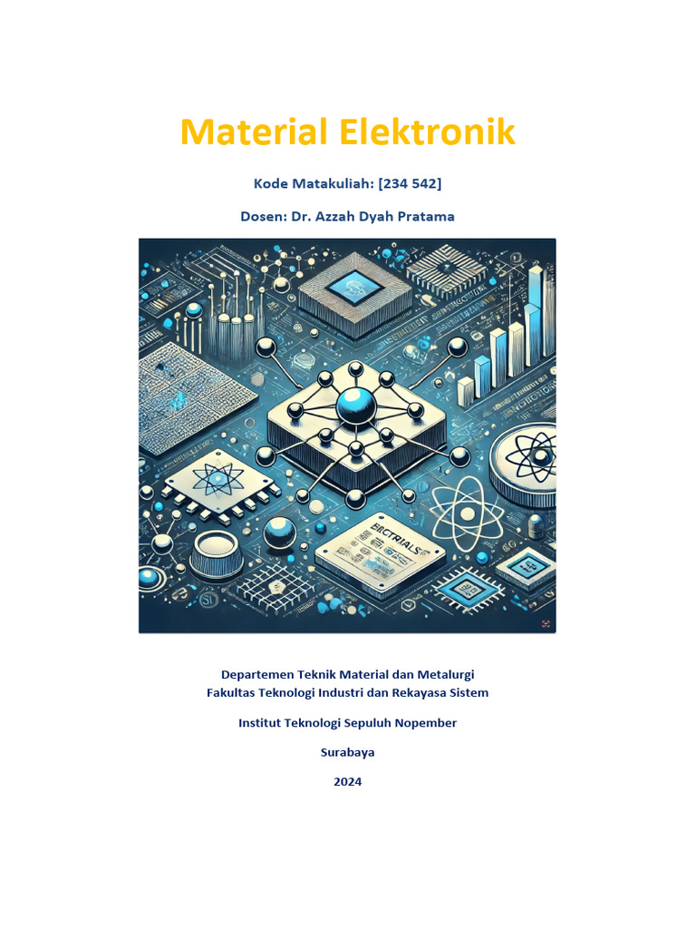 Material Elektronik di Teknik Metalurgi | PDF