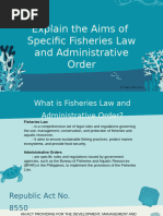 BFAR 4A Organizational Structure | PDF | Fishing Industry | Marine Biology