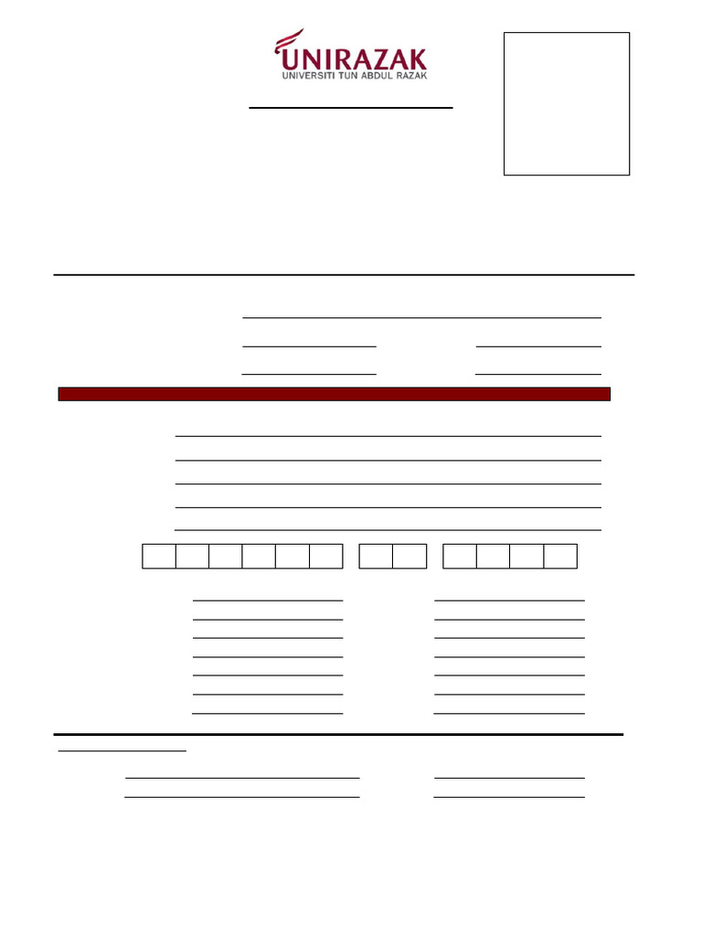 FM-HR-01 Employment Application Form | PDF