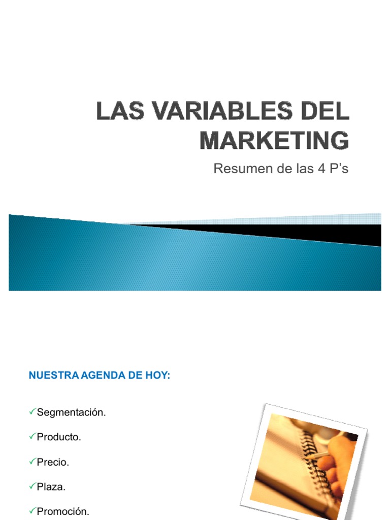 Las Variables Del Marketing Mix | PDF | Producto (Negocio) | Marketing