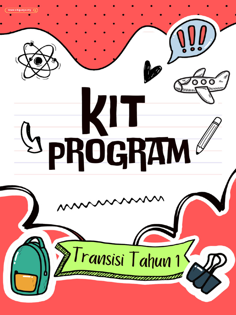 Panduan Fail Program Transisi Tahun 1 (Cikguayu - My) | PDF