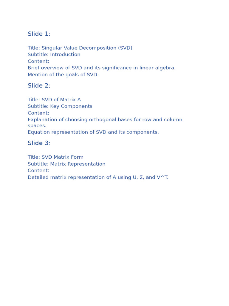 Slide 1 | PDF | Principal Component Analysis | Matrix (Mathematics)