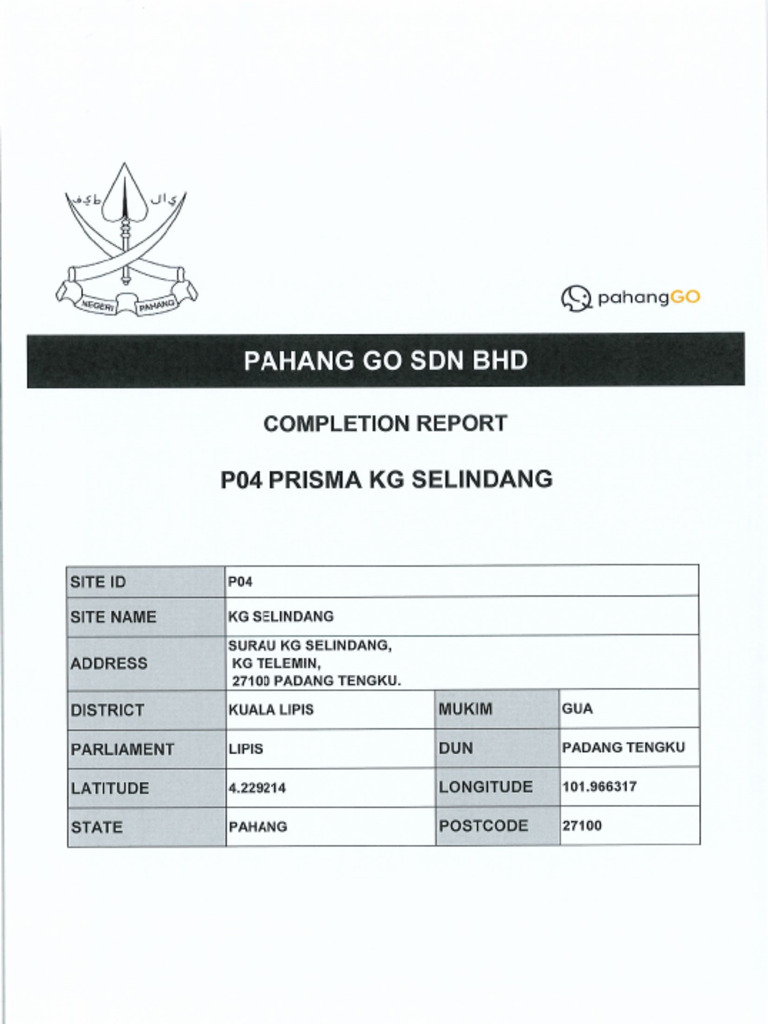 P04 KG Selindang | PDF