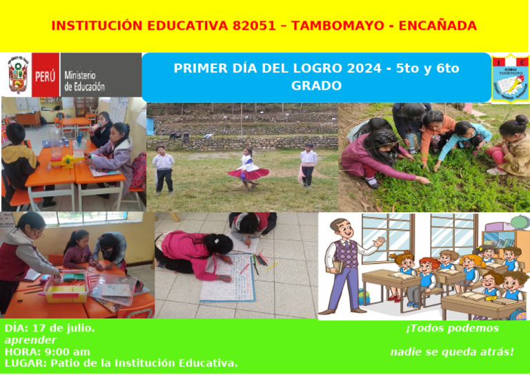 Día Del Logro 2024-1 | PDF