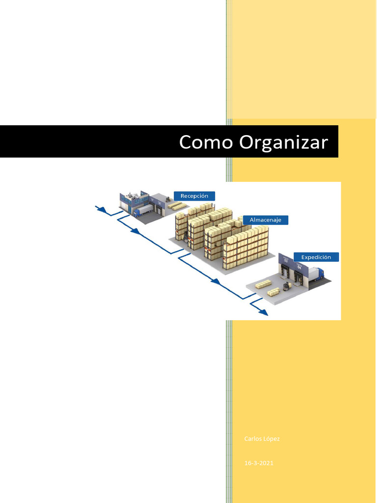 Como Organizar Un Almac N 1677073959 | PDF | Planificación de recursos empresariales | Almacén