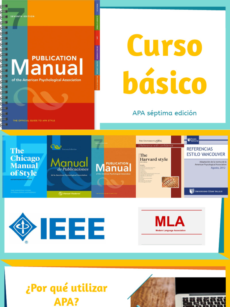 Curso Básico de APA 7ª Edición | PDF | Puntuación | Estilo apa
