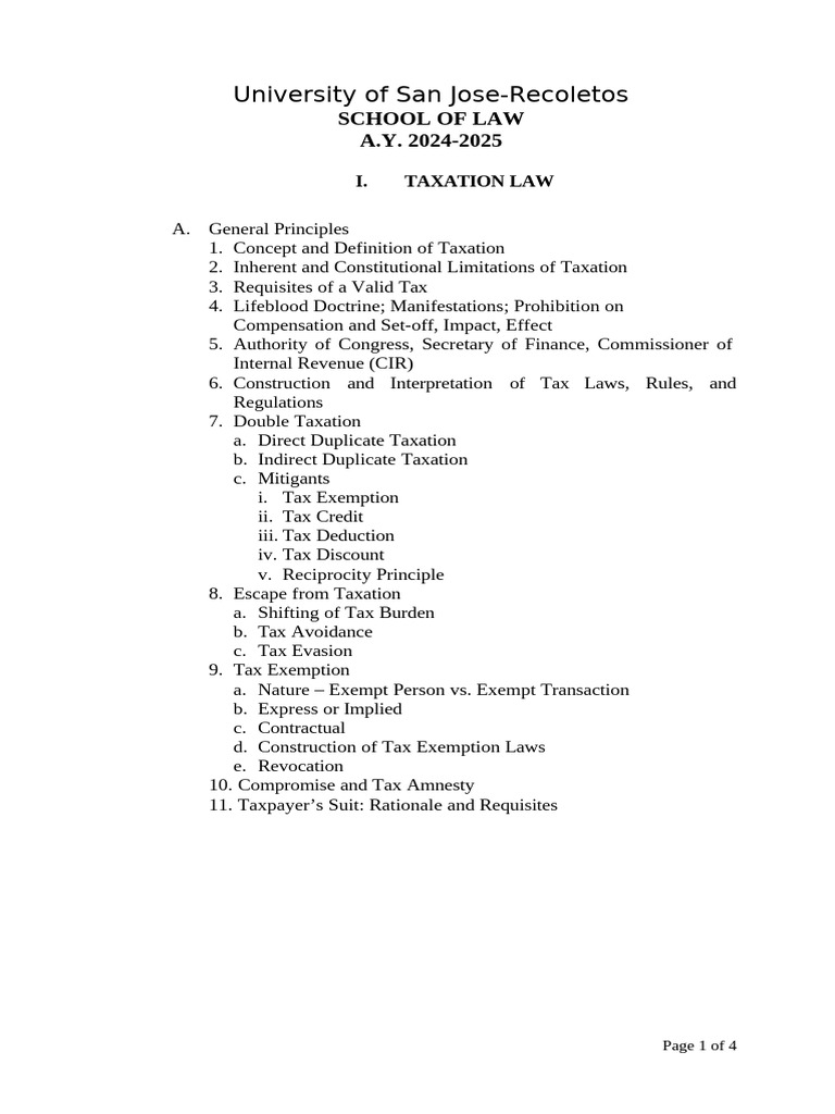 Taxation Laws Only | PDF | Taxes | Income Tax