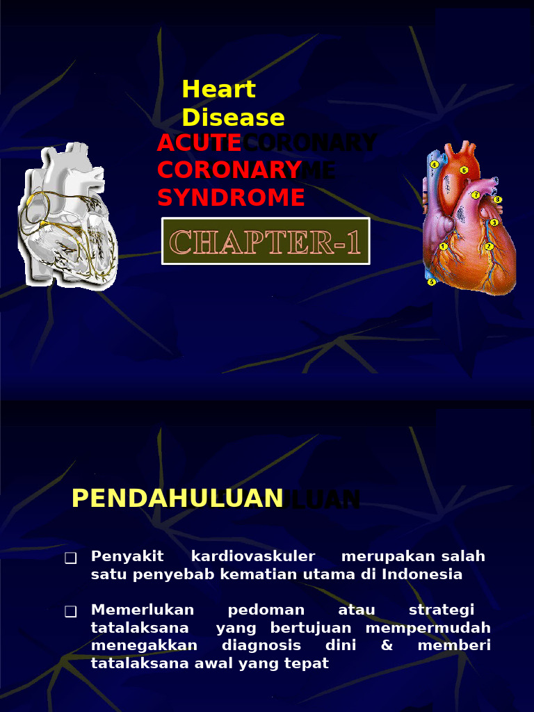 Heart Disease: Acute Coronary Syndrome | PDF