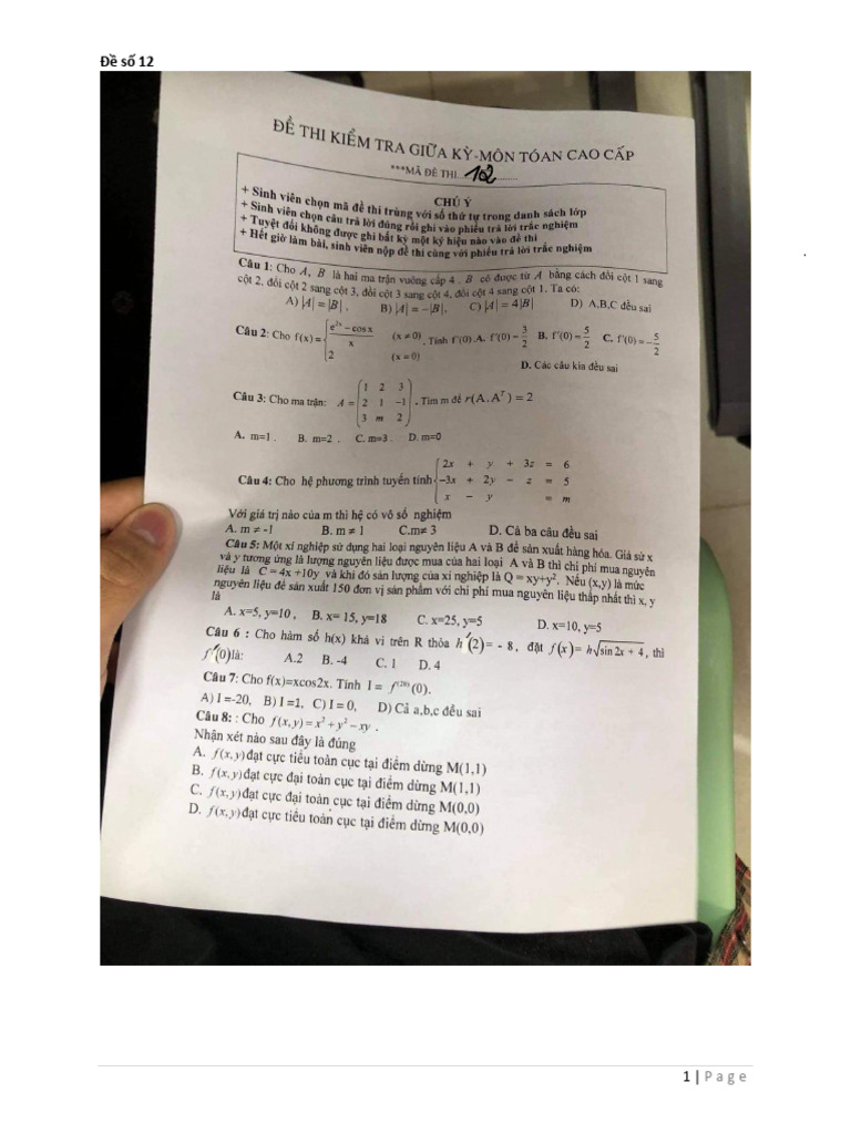 BKT Toan Cao Cap de 12 PDF 1703134859102 | PDF