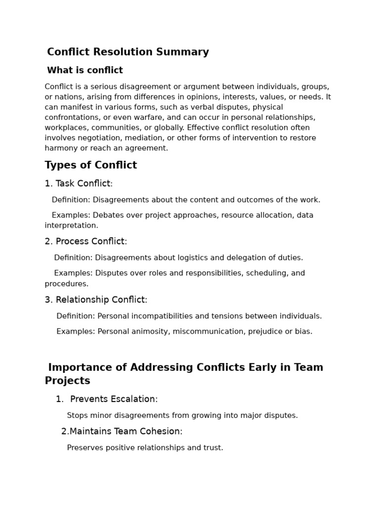 Resolving Conflict | PDF | Mediation | Conflict Resolution