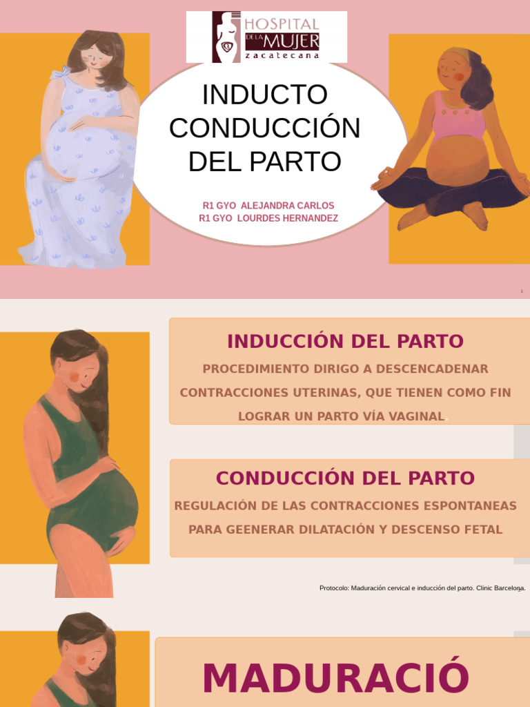 Inducto - Conducción Final | PDF | Parto | Maternidad