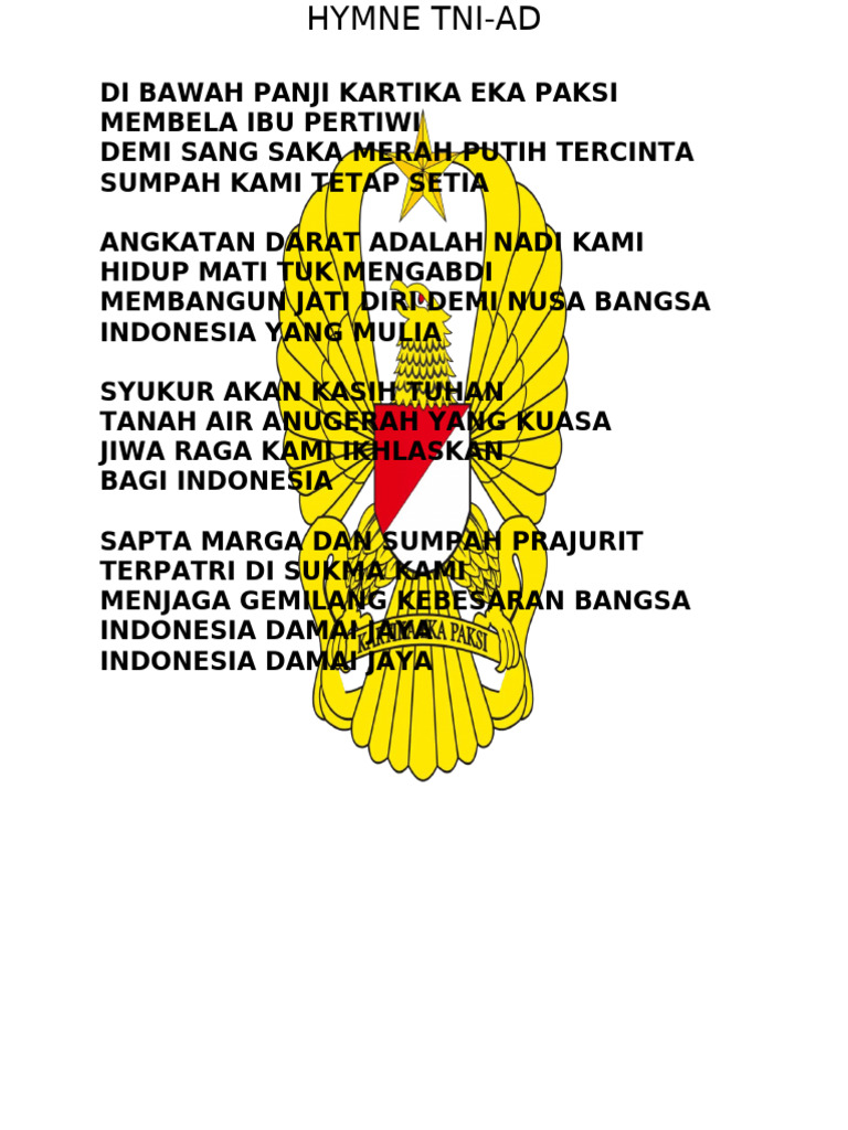 Hymne Tni | PDF