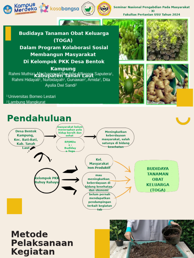 Budidaya Toga Seminar XI Faperta USU 2024 | PDF | Teknologi & Rekayasa