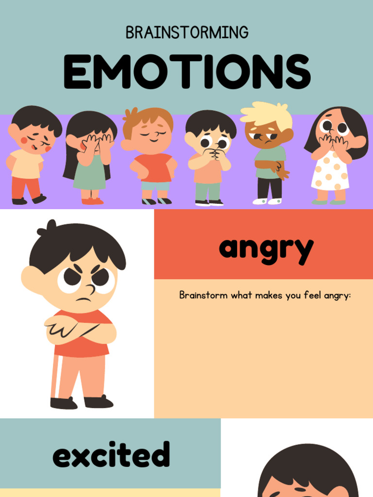 Colorful Organic Identifying Emotions SEL Presentation PDF | PDF