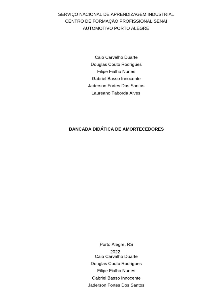 Modelo de Tcc Pronto(2) | PDF | Engenharia Mecânica | Tecnologia de veículos