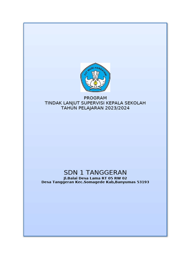 Program Tindak Lanjut 2023-2024 | PDF | Karier & Perkembangan