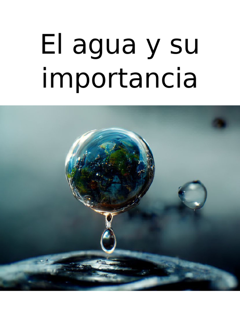 El Agua y Su Importancia | PDF | Agua | Relámpago