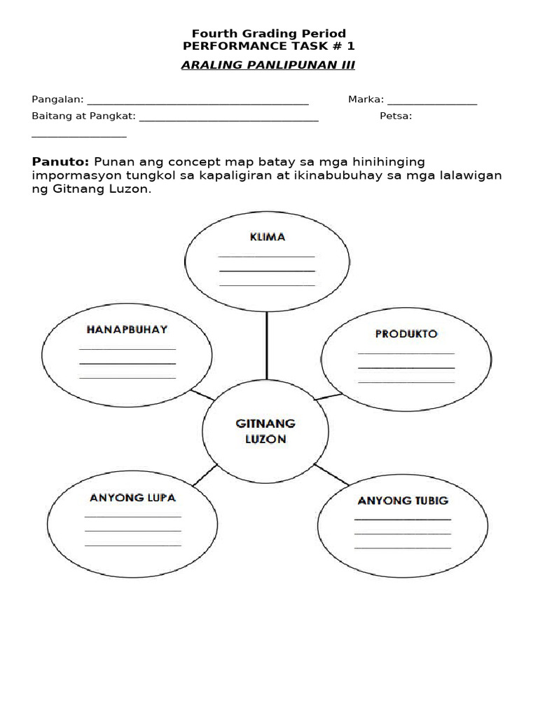 Grade 3 4th Q PTASK 1 ALL SUBJECTS | PDF