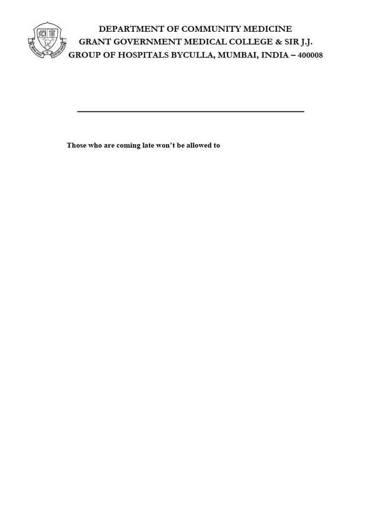 Instructions For Students | PDF | Self-Improvement