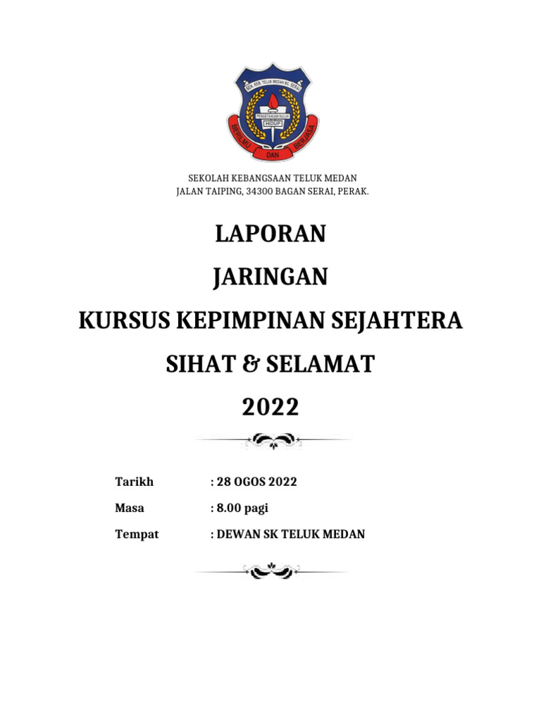 Laporan Kursus Kepimpinan Jaringan 2022 | PDF