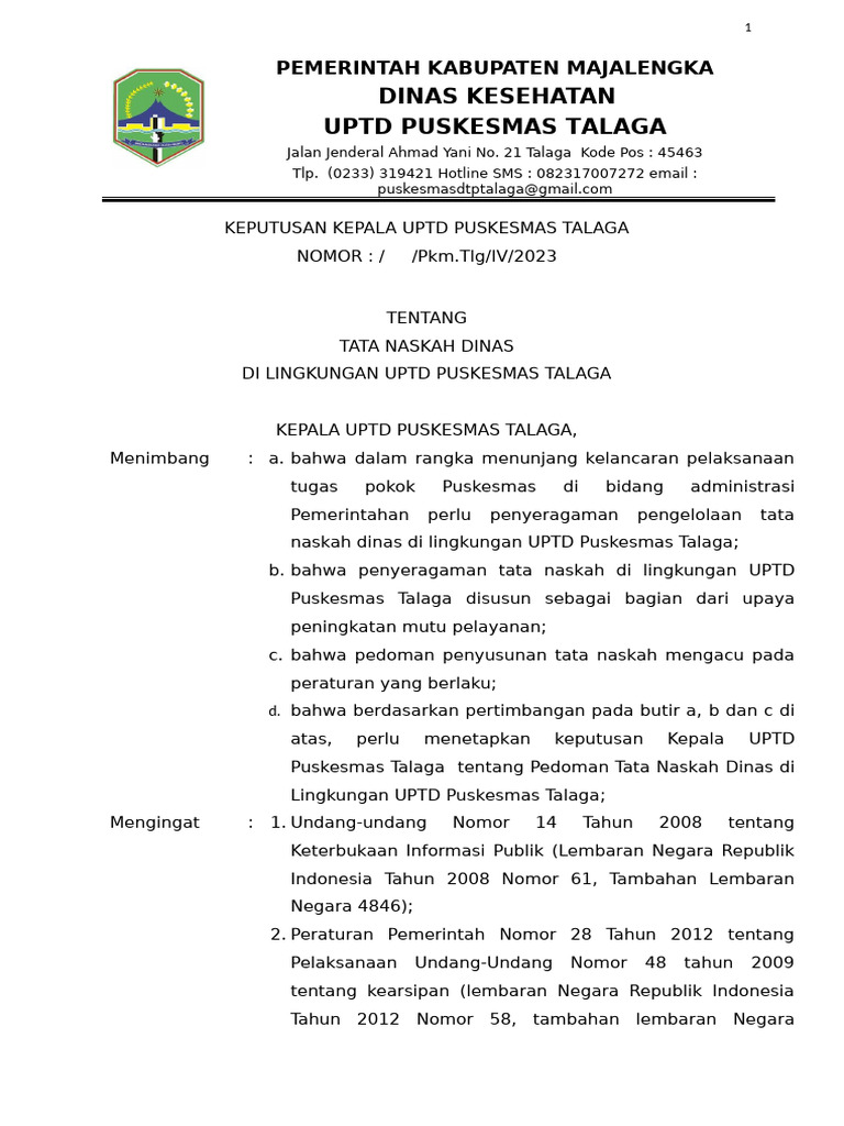 SK Tata Naskah 2023 Final | PDF