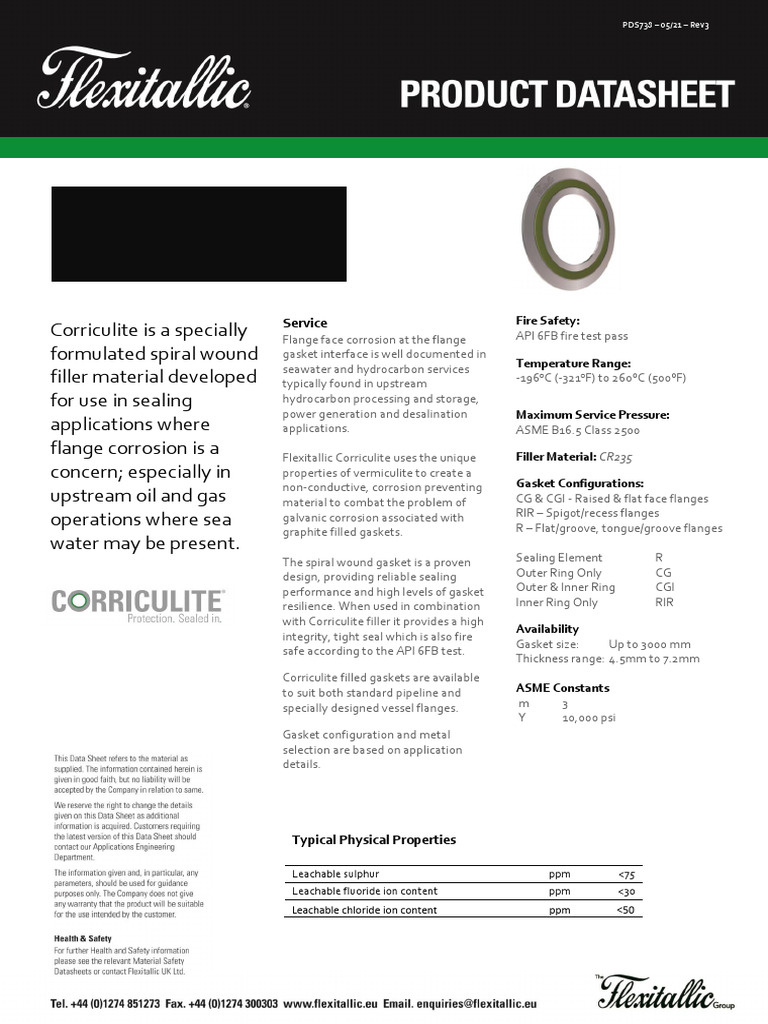 Corriculite CR235 Datasheet Rev3 | PDF | Materials