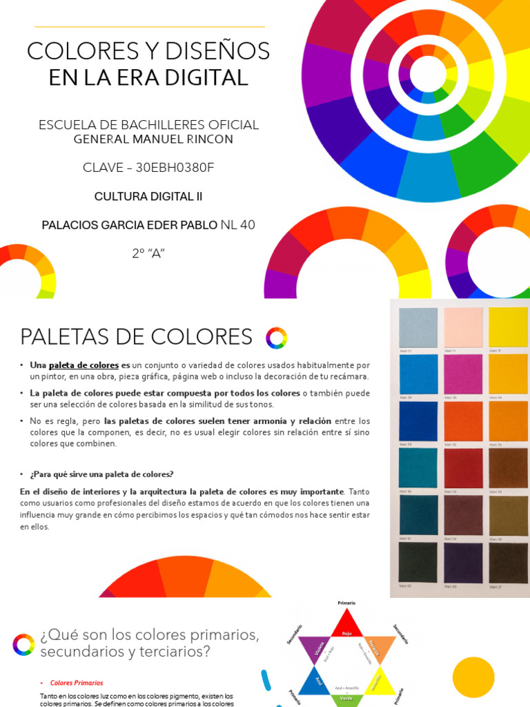 Colores y Diseños | PDF | Color | Visión