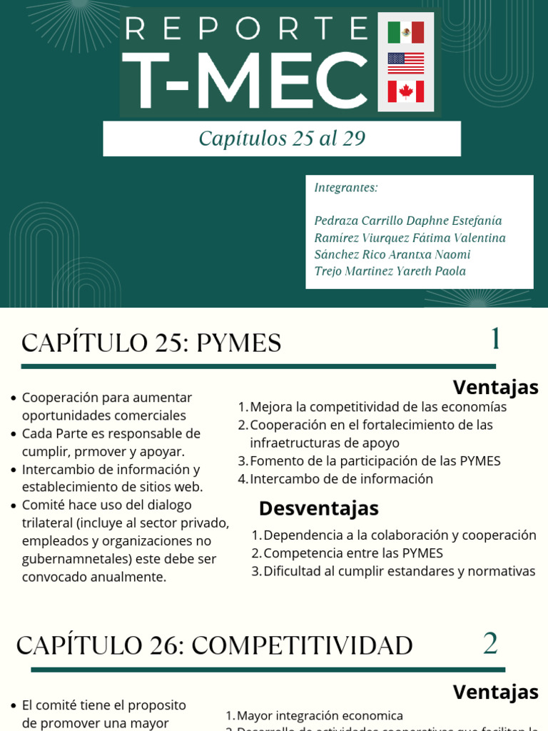 Análisis Tmec | PDF | Pequeñas y medianas empresas | Corrupción política