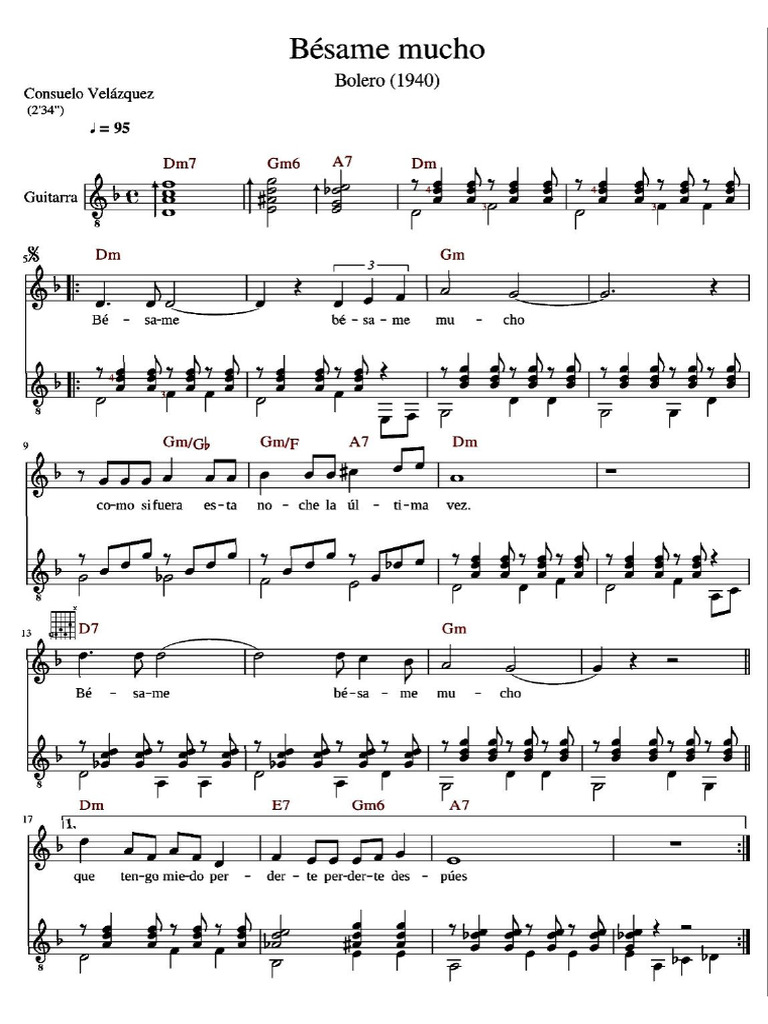 Besame Mucho | PDF