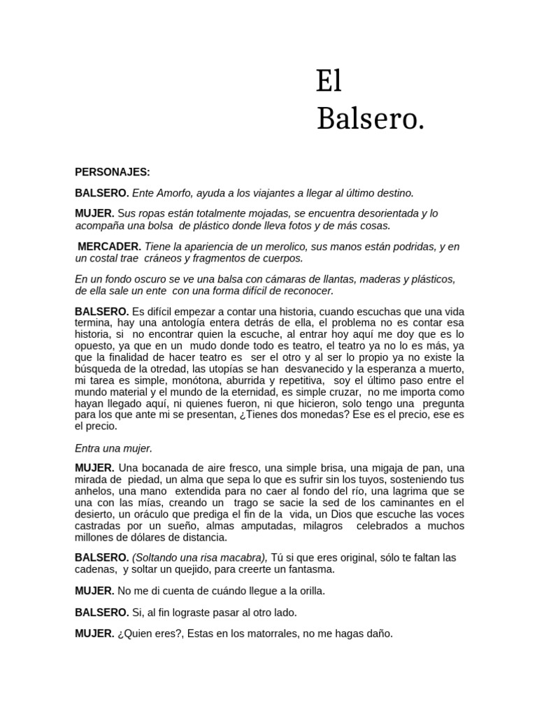 El Balsero | PDF