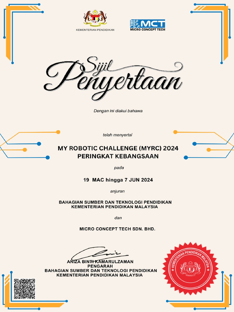 Myrc 2024 Perak | PDF