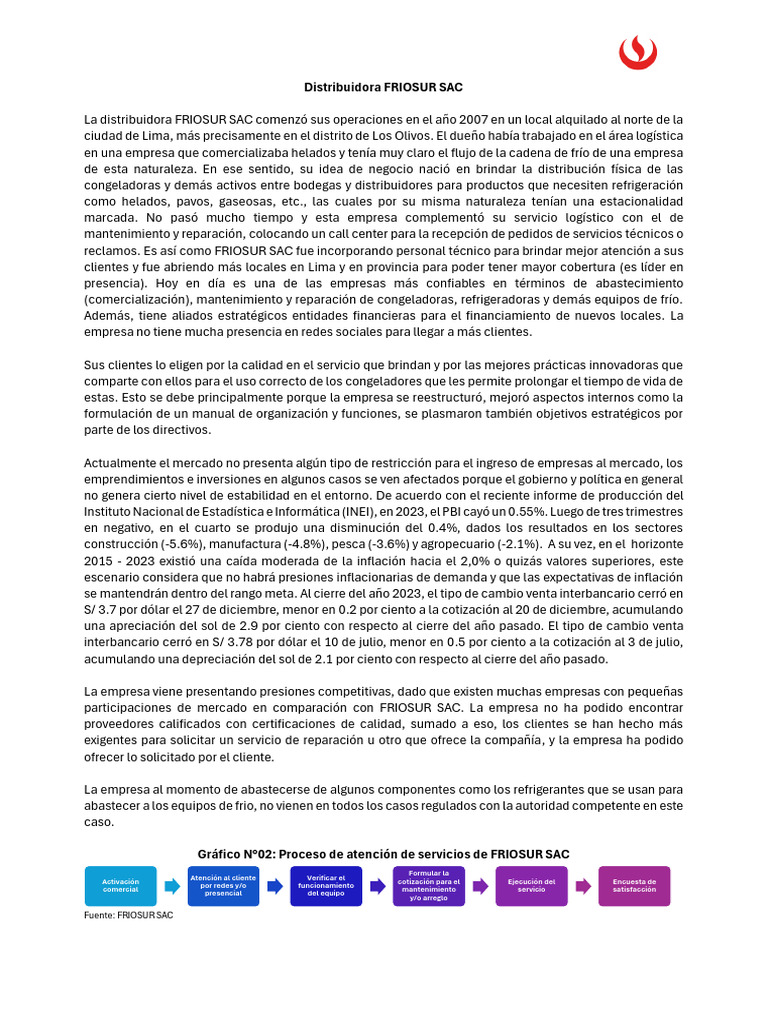 Caso PC | PDF | Business | Logística