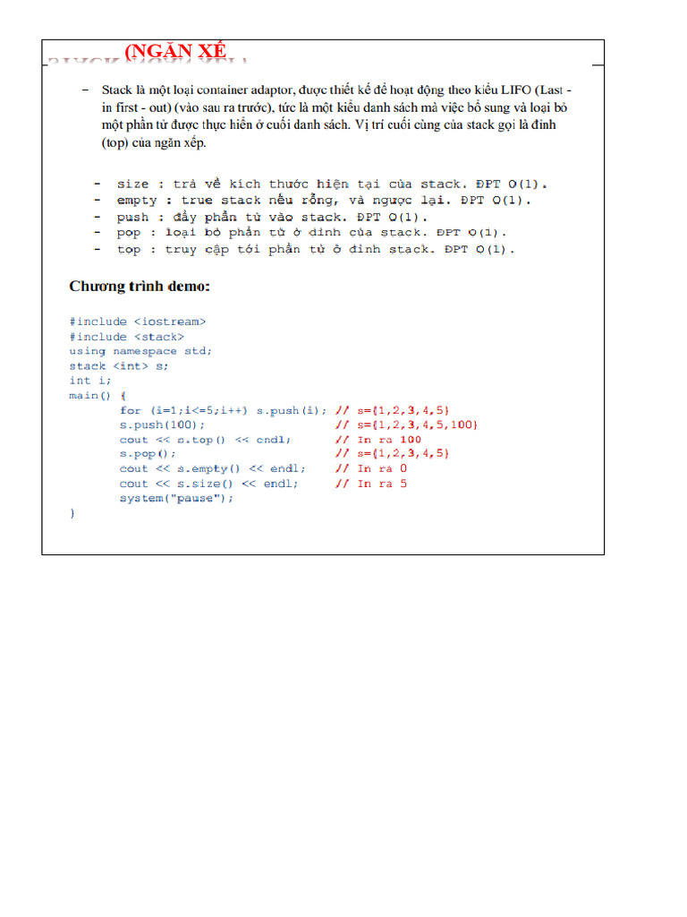 Stack-queue-priorityqueue | PDF Stack-queue-priorityqueue | PDF