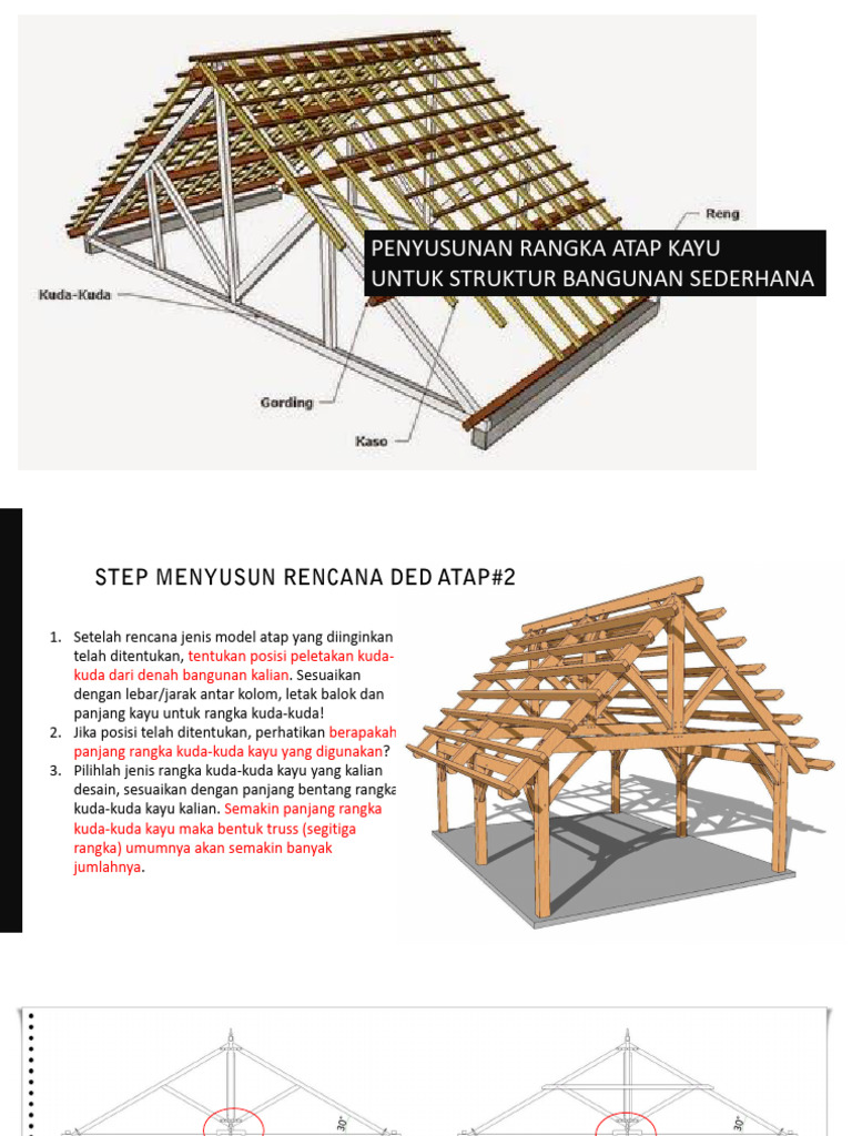 Menyusun Rangka Atap 2 | PDF